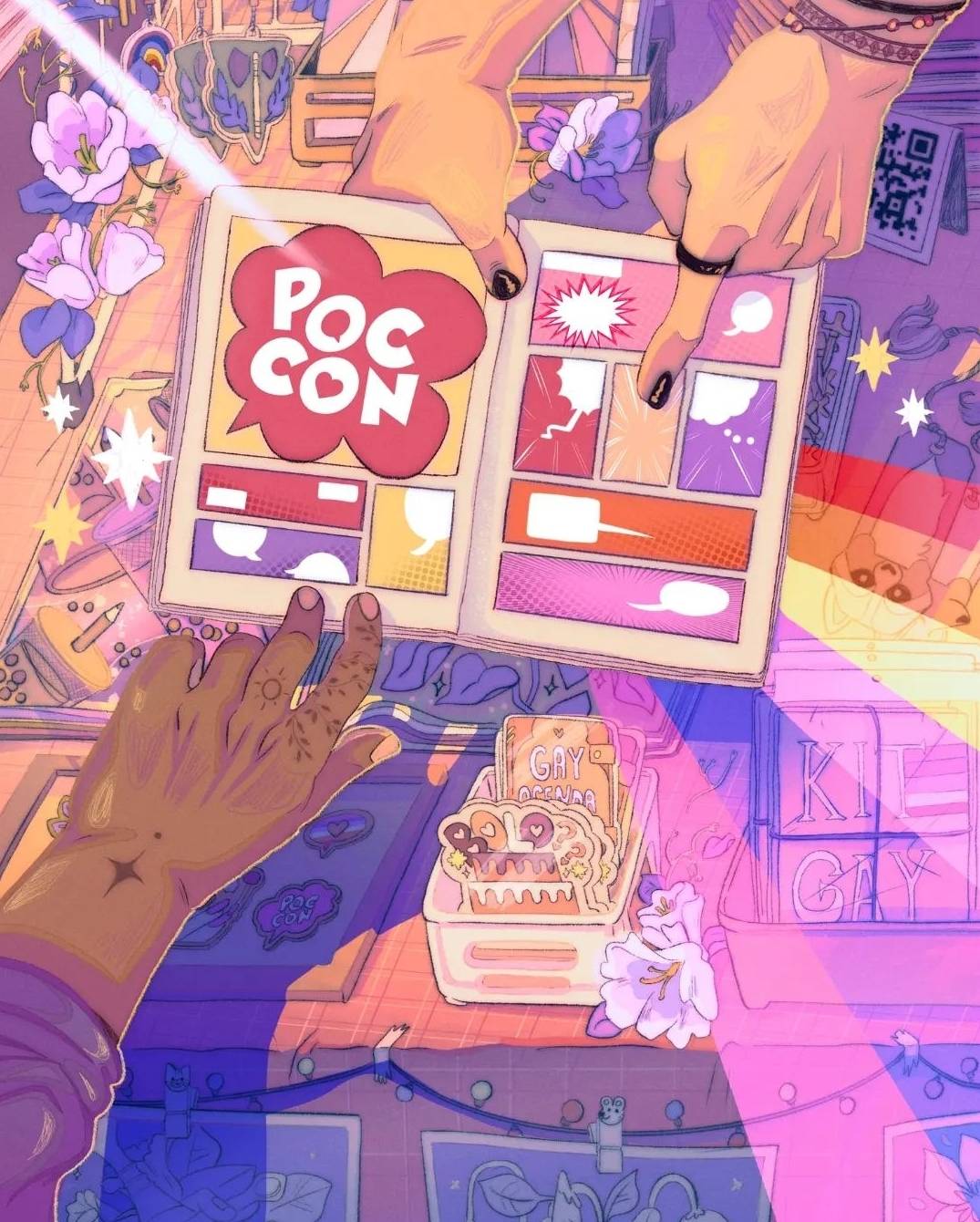 Poc Con 2023, convenção LGBTQIA+ de quadrinhos, divulga programação ...