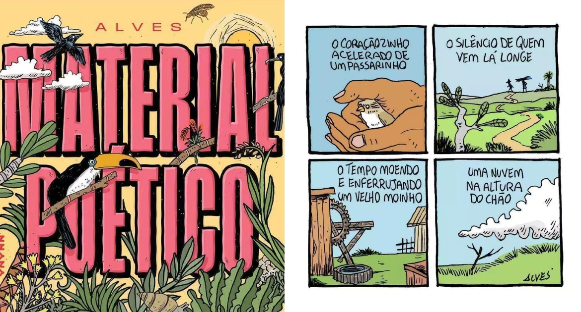 HQ "Material Poético", de Alves, captura a riqueza de imagens do ...